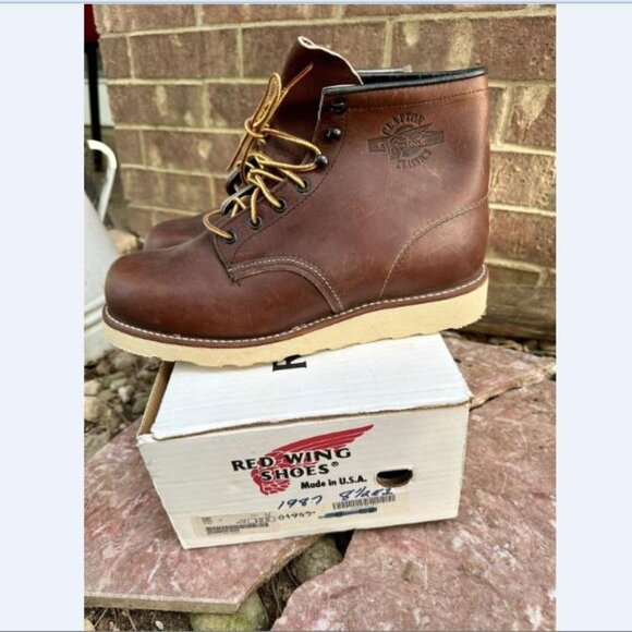 Red Wing Shoes | Shoes | Vintage Eric Clapton Red Wing Moc Toe 6 Boots ...